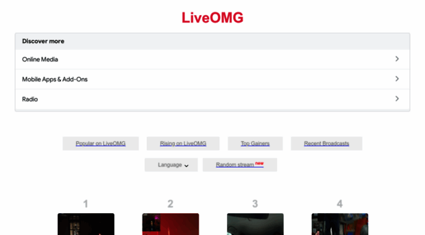 liveomg.info - LiveOMG - Live Streams Free. T... - LiveOMG