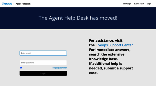 liveops.happyfox.com - Login - LiveOps Inc. IT Suppor... - Live Ops ...