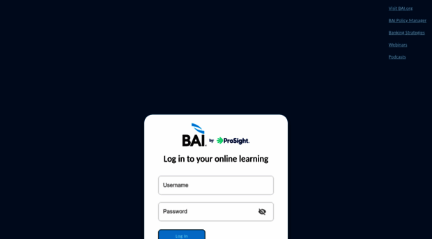lmgr.bai.org - BAI Learning Manager - Lmgr BAI