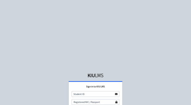lms.kiu.lk - KIU ERP | Dashboard - Lms KIU