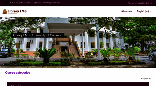 lms.lib.cmb.ac.lk - Library LMS - University of Co... - LMS Lib Cmb Ac