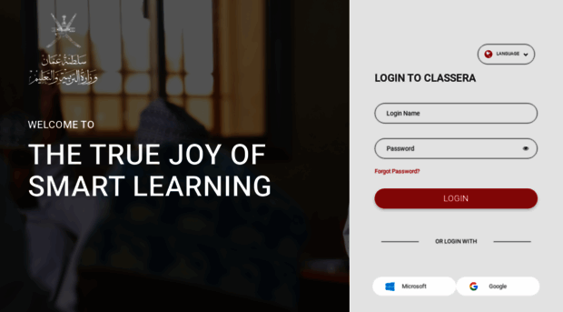 lms.moe.gov.om - Login | Classera - Lms Moe