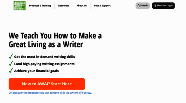 login.awai.com - AWAI - American Writers and Ar... - Login AWAI