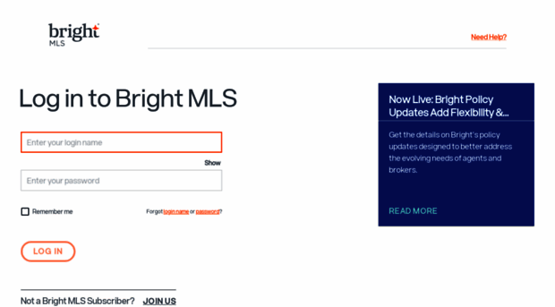 login.brightmls.com - SSO | Bright MLS - Login Bright MLS