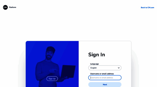 login.cm.com - CM platform | Login to your ac... - Login CM