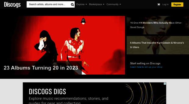 login.discogs.com - Discogs - Music Database and M... - Login Discogs