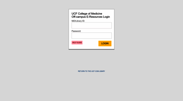 login.ezproxy.med.ucf.edu - UCF College of Medicine : E-Re... - Login ...