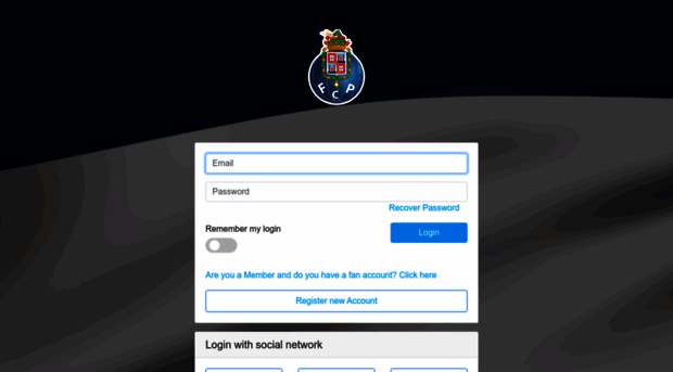 login.fcporto.pt - Login - Login Fcporto