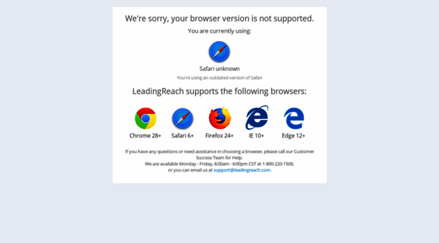 login.leadingreach.com - LeadingReach - Login Leading Reach