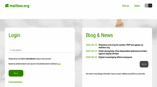 login.mailbox.org - mailbox.org | Login - Login Mailbox