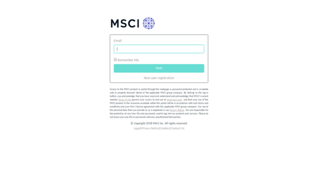 login.msci.com - Login Msci