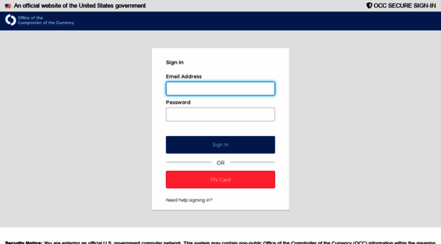 login.occ.gov - Login Occ