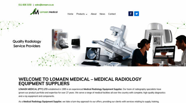 lomaenmedical.co.za - Medical Radiology Equipment Su... - Lomaen Medical