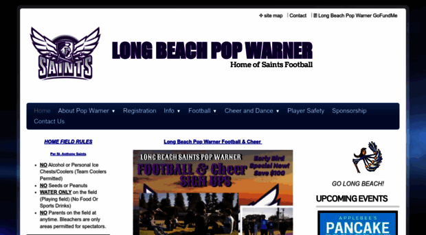 longbeachpopwarner.org - Long Beach Pop Warner Football... - Long Beach ...