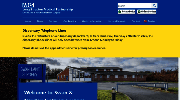 longstrattonsurgery.nhs.uk - Long Stratton Medical Partners... - Long ...