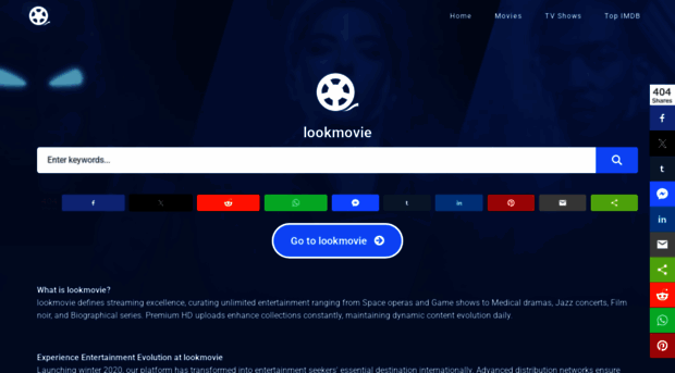 lookmovie.buzz - LookMovie : Full HD Movies Ser... - Look Movie