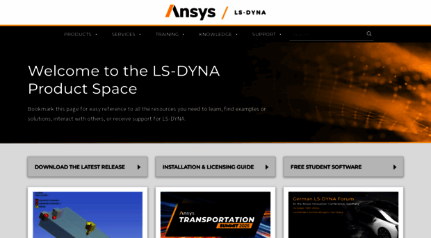 lsdyna.ansys.com - LSDYNA Home - LSDYNA Ansys