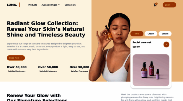 luma-web-sveltekit.vercel.app - LUMA. | Home - LUMA Websveltekit Vercel