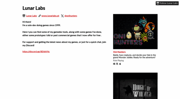 lunarlabs.itch.io - Lunar Labs - itch.io - Lunar Labs Itch