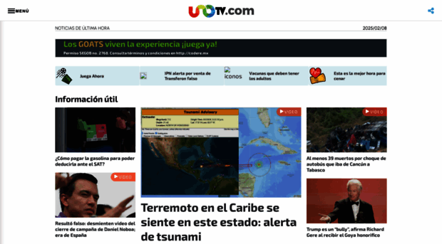 m.unotv.com - Últimas Noticias de hoy en Méx... - M Uno TV