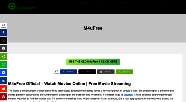m4ufree-tv.lol - M4uFree : The Official Home | ... - M4uFree TV