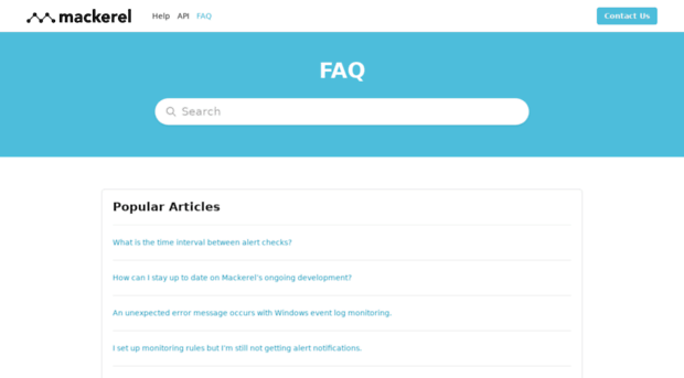 mackerelio.zendesk.com - Mackerel Support - Mackerel Io Zendesk