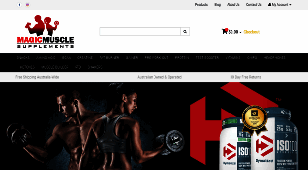 magicmuscle.com.au - Magicmuscle
