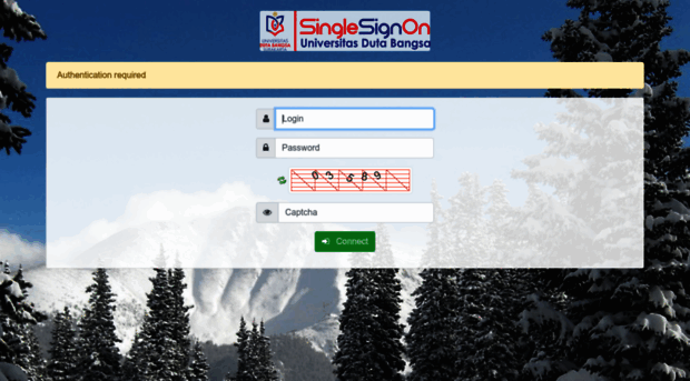 mahasiswa.udb.ac.id - Authentication portal - Mahasiswa Udb