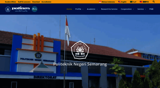 main.polines.ac.id - POLINES - Politeknik Negeri Se... - Main POLINES