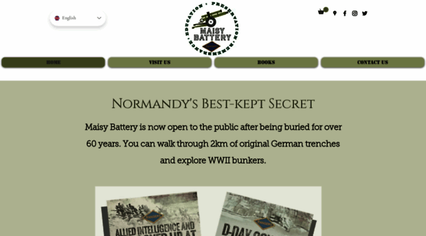 maisybattery.com - Visit Normandy - Maisy Battery - Maisy Battery