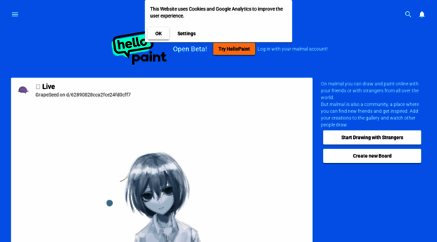 malmal.io - malmal: draw online with frien... - Malmal