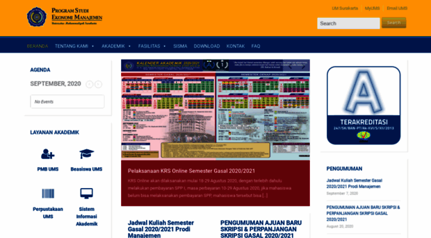 manajemen.ums.ac.id - Manajemen FEB UMS – Prodi Mana... - Manajemen UMS