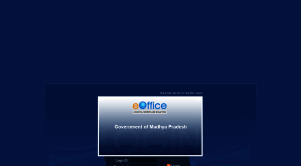 mantralaya.mpeoffice.gov.in - eOffice - Mantralaya Mp EOffice