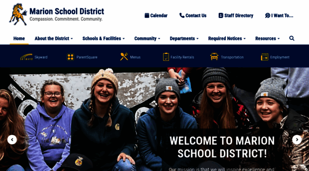 marion.k12.wi.us - Home - Marion School District - Marion K 12