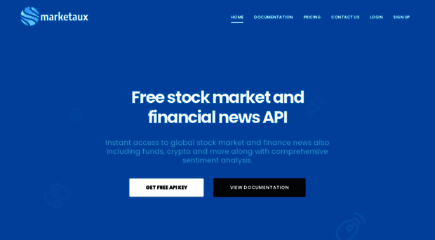 marketaux.com - Free stock market and finance ... - Market Aux