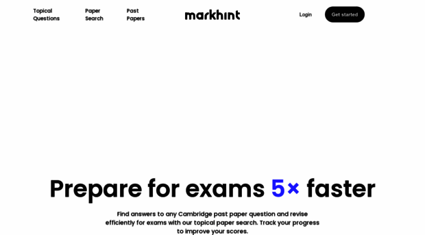 markhint.in - Markhint — Prepare for exams 5... - Markhint