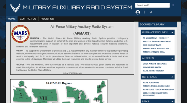 mars.af.mil - Military Auxiliary Radio Syste... - Mars Af