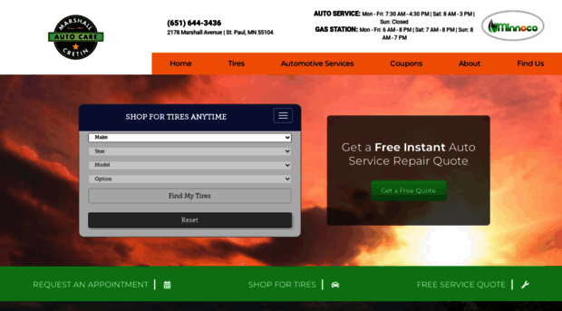 marshallcretinauto.com - Marshall Cretin Auto Care | St... - Marshall ...