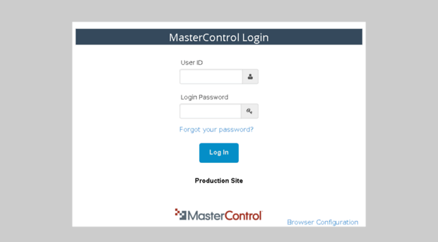 mastercontrol.bioclinica.com - MasterControl Login - Master Control ...