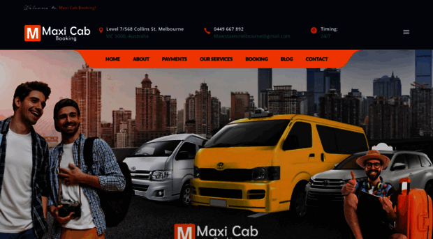 maxicabbooking.com.au - Maxi Cab Booking | Taxi Maxi |... - Maxi Cab Booking