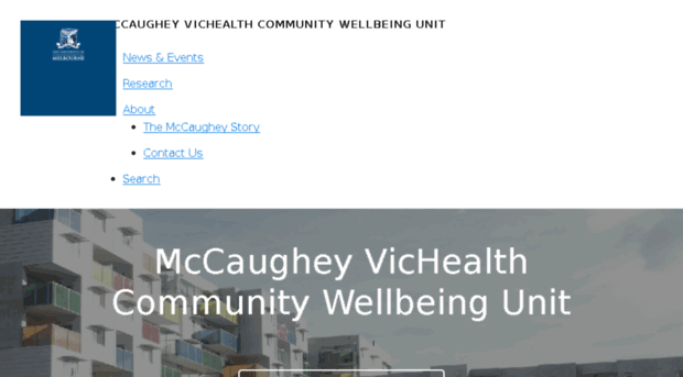 mccaugheycentre.unimelb.edu.au - McCaughey VicHealth Community ... - Mc ...