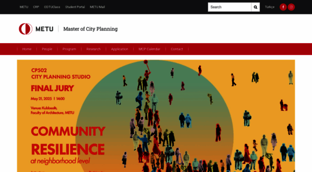 mcp.arch.metu.edu.tr - Master of City Planning | MCP - MCP Arch Metu