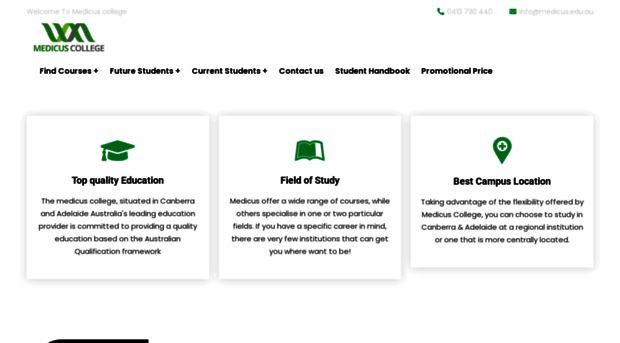 medicus.edu.au - Medicus College | Sydney - Can... - Medicus
