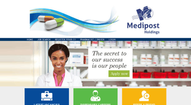 medipost.pnet.co.za - Medipost Holdings - Medipost Pnet
