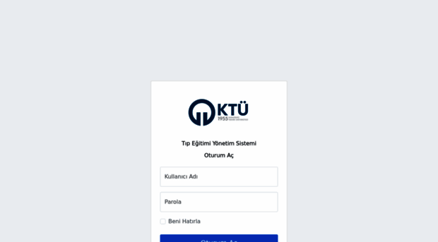 medu.ktu.edu.tr - Medu | Oturum Aç - Medu Ktu