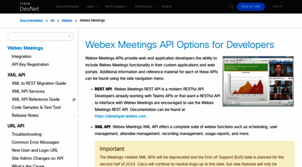 meetings-api.webex.com - Cisco Developer and DevNet: AP... - Meetings ...