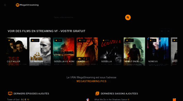 megastreaming.pro - Voir Séries et Films en Stream... - Mega Streaming