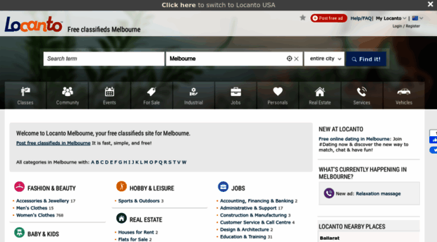 melbourne.locanto.com.au - Free Classifieds Melbourne – L ...
