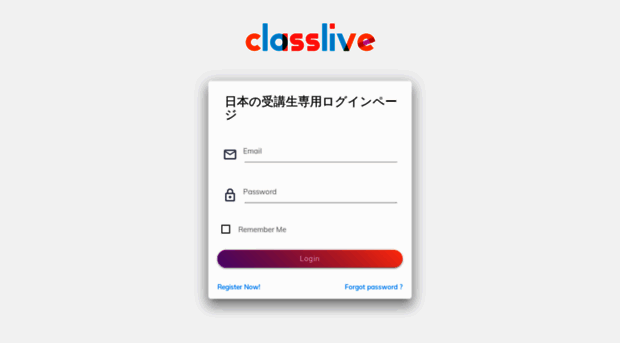member.class-live.com - Member Login | ClassLive - Member Class Live