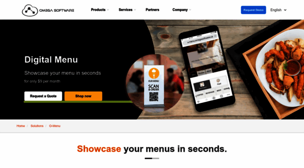menu.omegasoftware.ca - QR Digital Menu For Restaurant... - Menu Omega ...